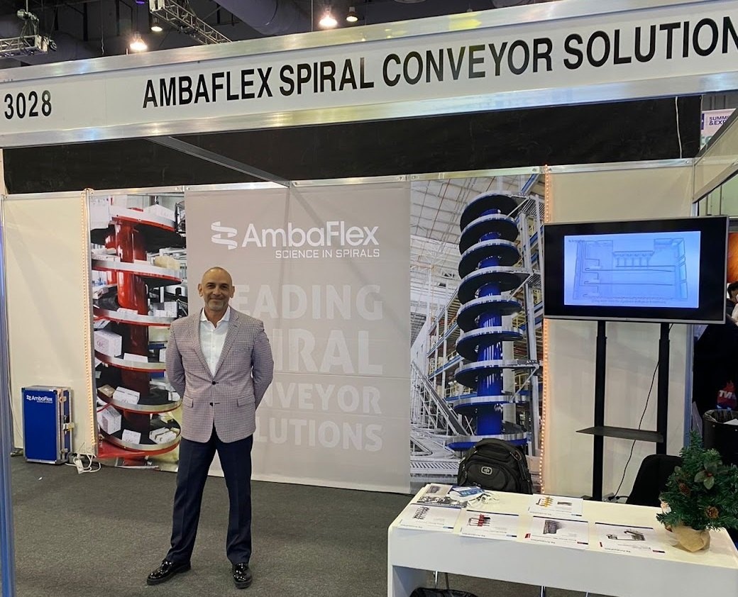 Logistics products | AmbaFlex Spiral Conveyor Solutions