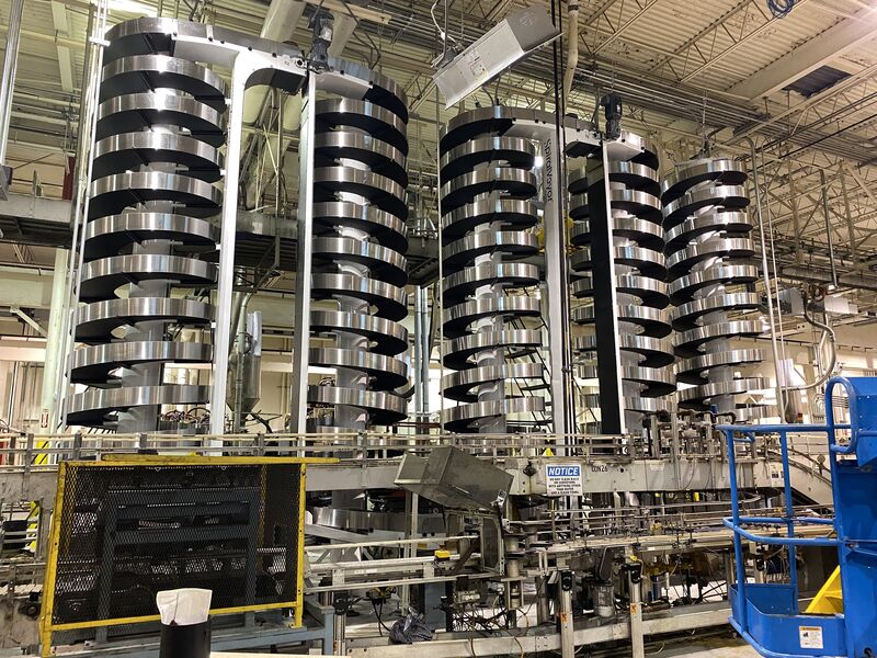 Successful installation | AmbaFlex Spiral Conveyors